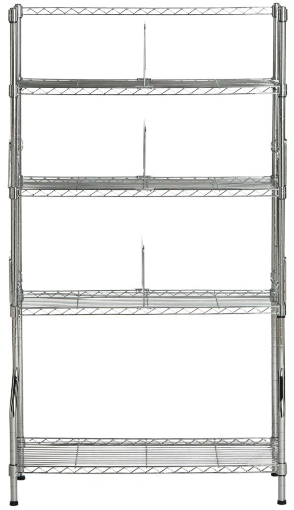 Silvershine 53" 4-Tier Book Storage Shelf – Eyely