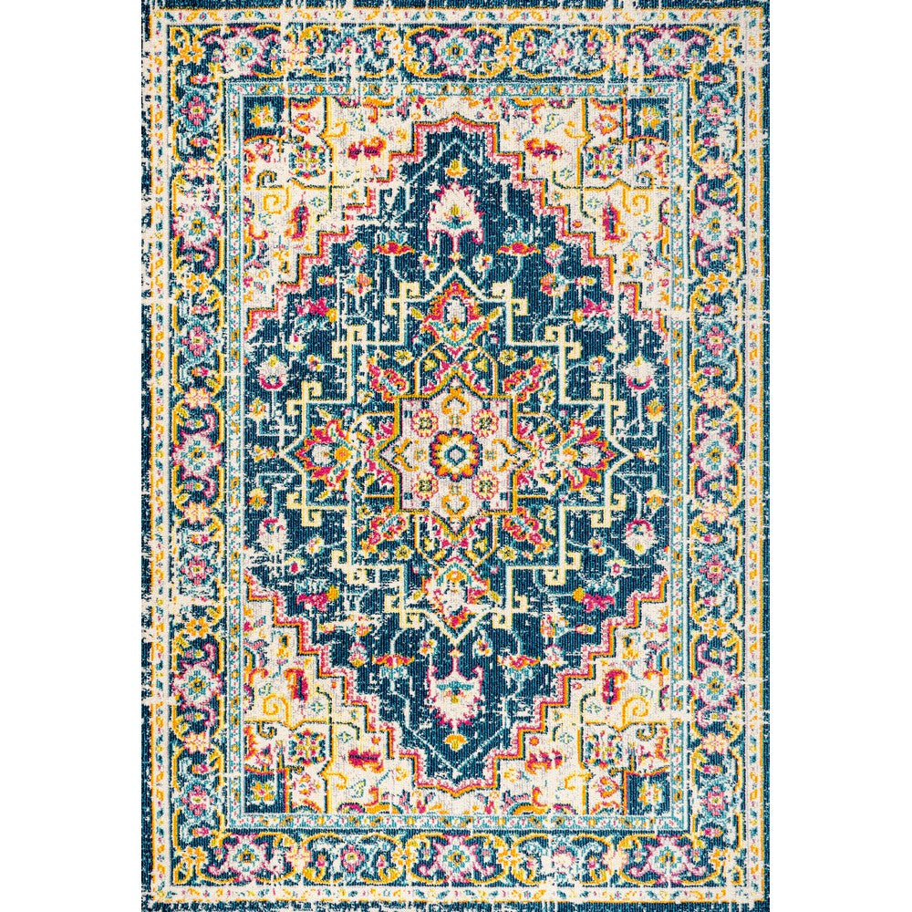 Draco Brooklyn Geometric Medallion Area Rug – Eyely